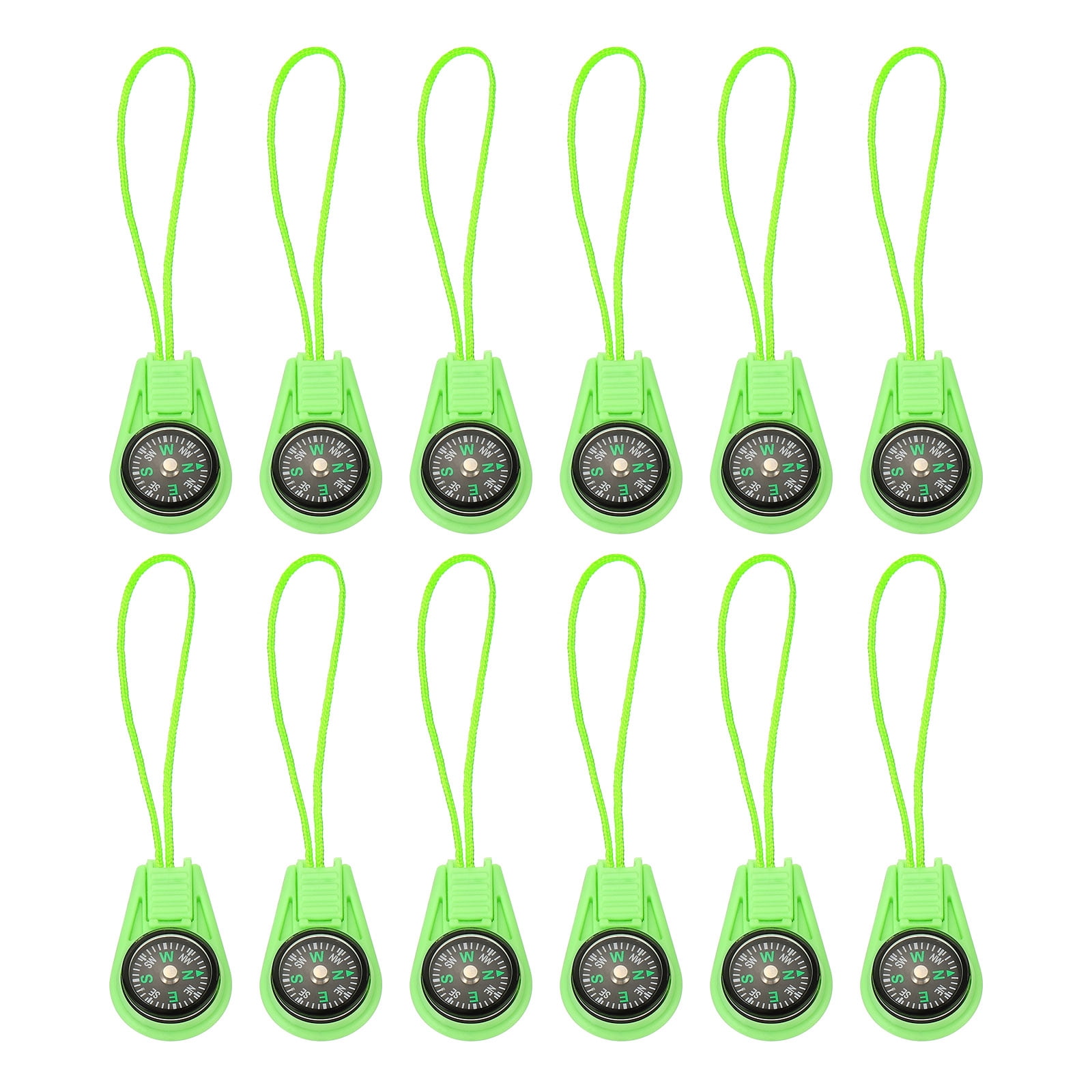 Uxcell Survival Compass, 50 Pack Pocket Camping Compass with String for ...