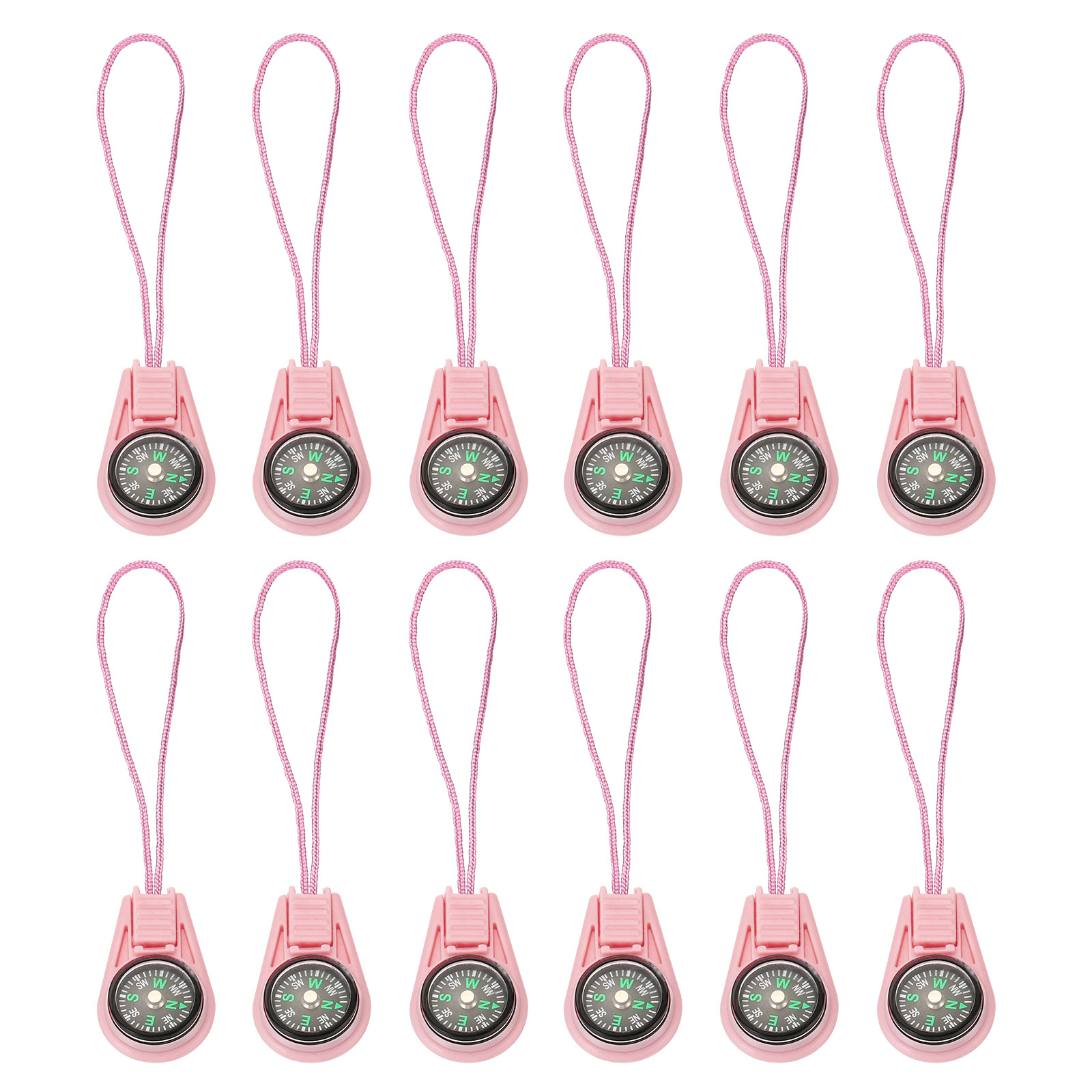 Uxcell Survival Compass, 50 Pack Pocket Camping Compass with String for ...