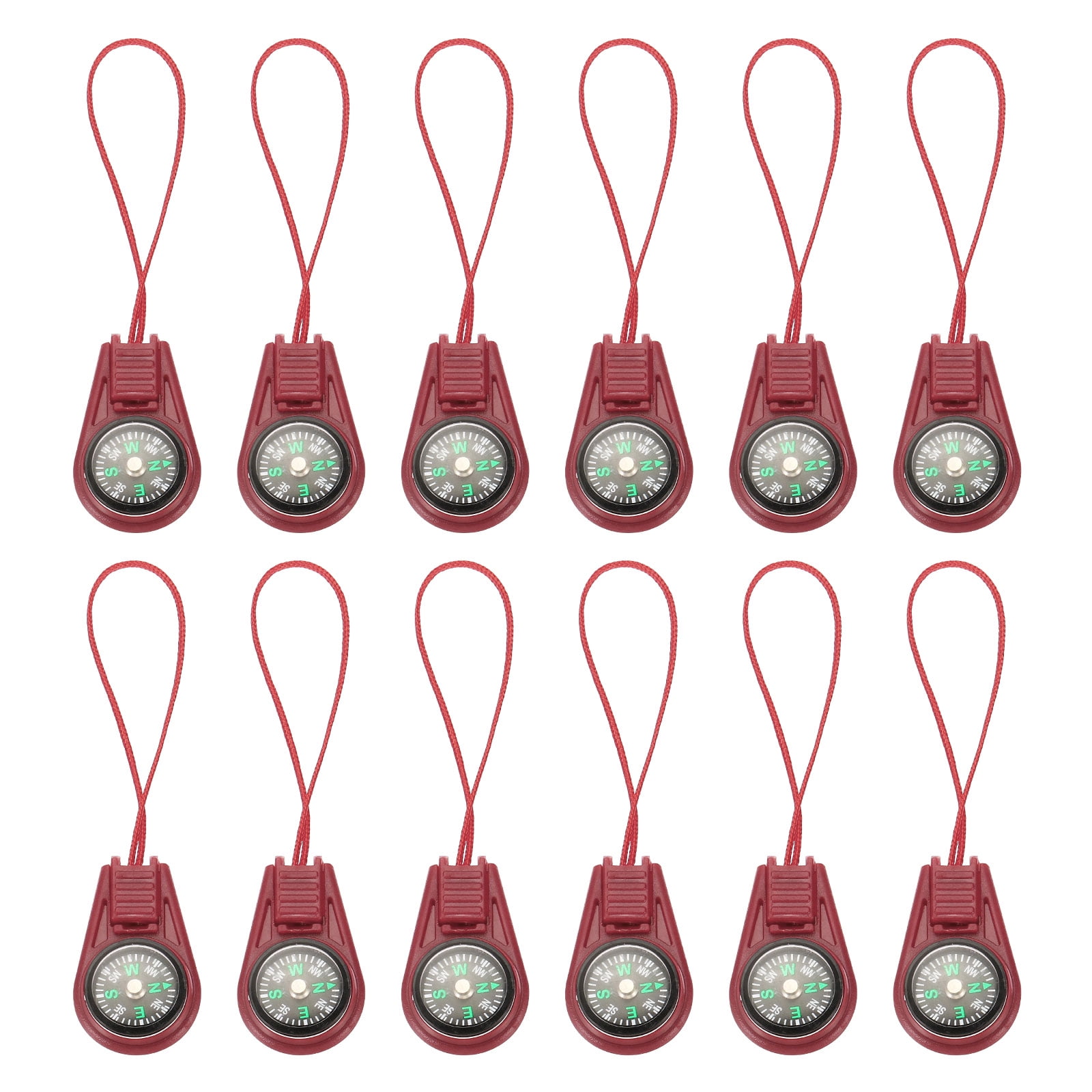 Uxcell Survival Compass, 50 Pack Pocket Camping Compass with String for ...
