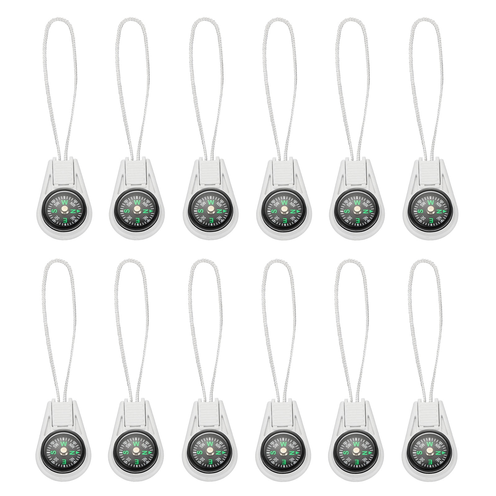Uxcell Survival Compass, 50 Pack Pocket Camping Compass with String for ...