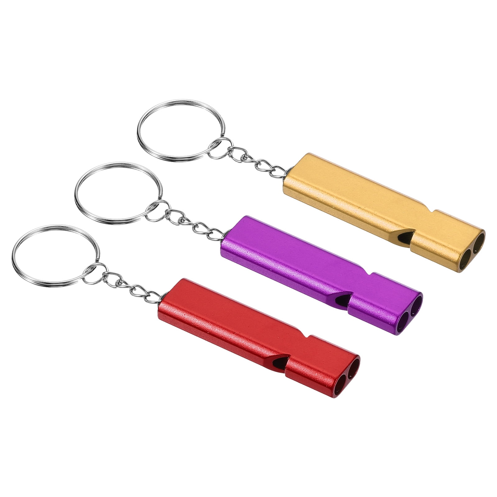 Uxcell Survival Whistle, 3 Pack Loud Sound Whistles Outdoor Safety ...
