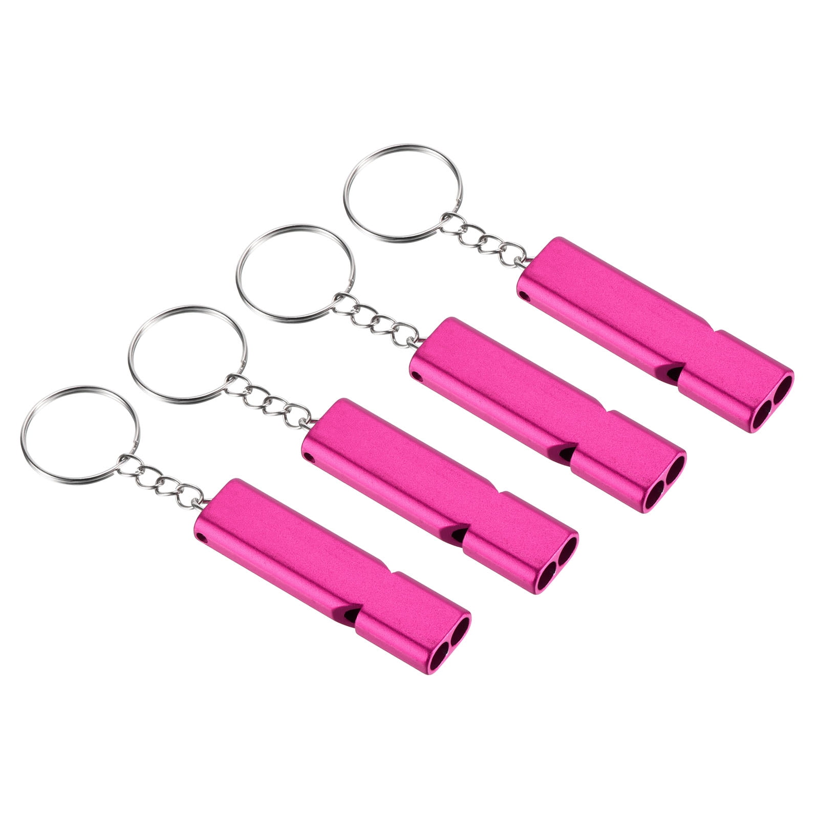 Uxcell Survival Whistle Double Tubes Whistles Super Loud for Outdoor ...