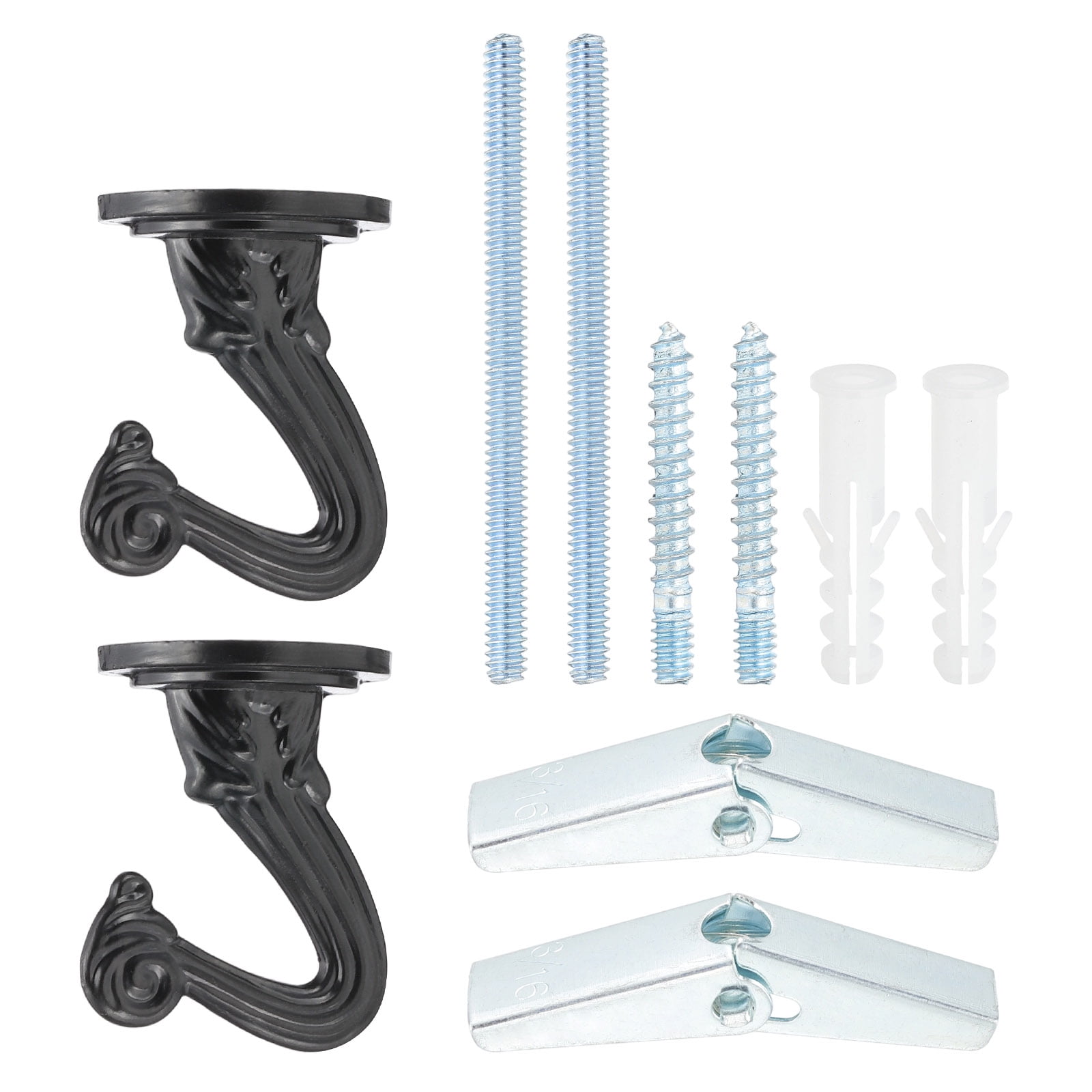 Uxcell Swag Hooks, Heavy Duty Ceiling Hooks with Installation for ...