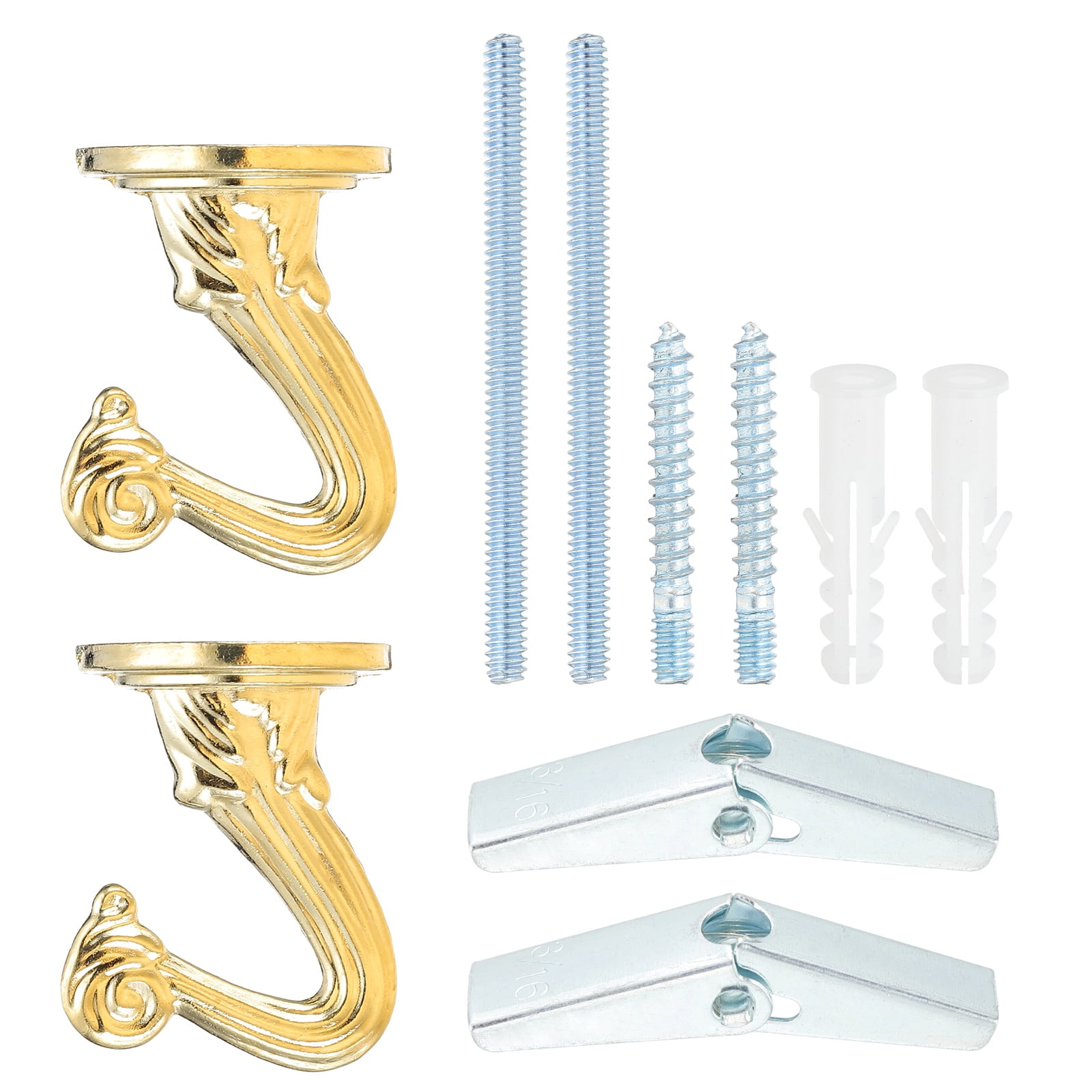 Uxcell Swag Hooks, Heavy Duty Ceiling Hooks with Installation for ...