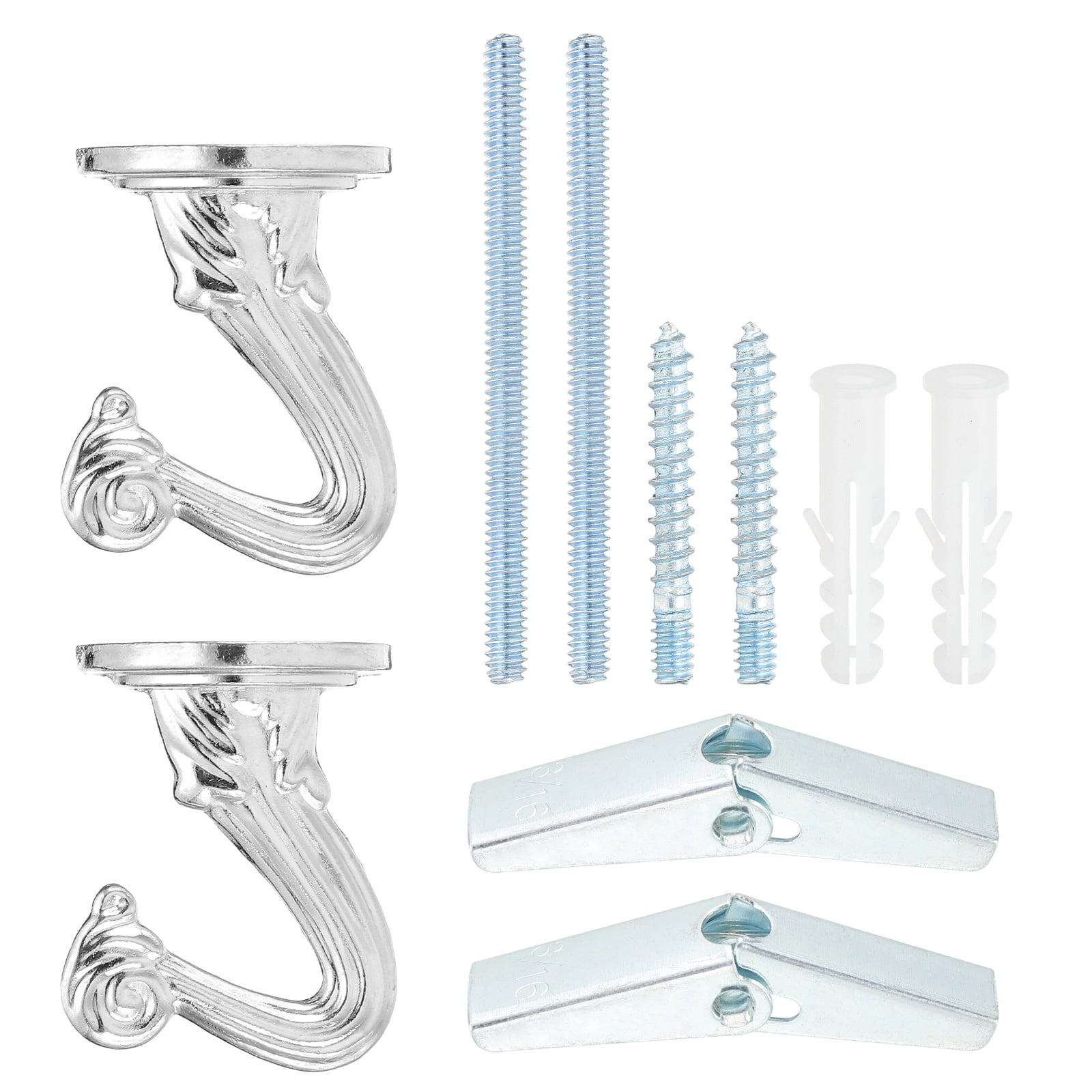 Uxcell Swag Hooks, Heavy Duty Ceiling Hooks with Installation for ...