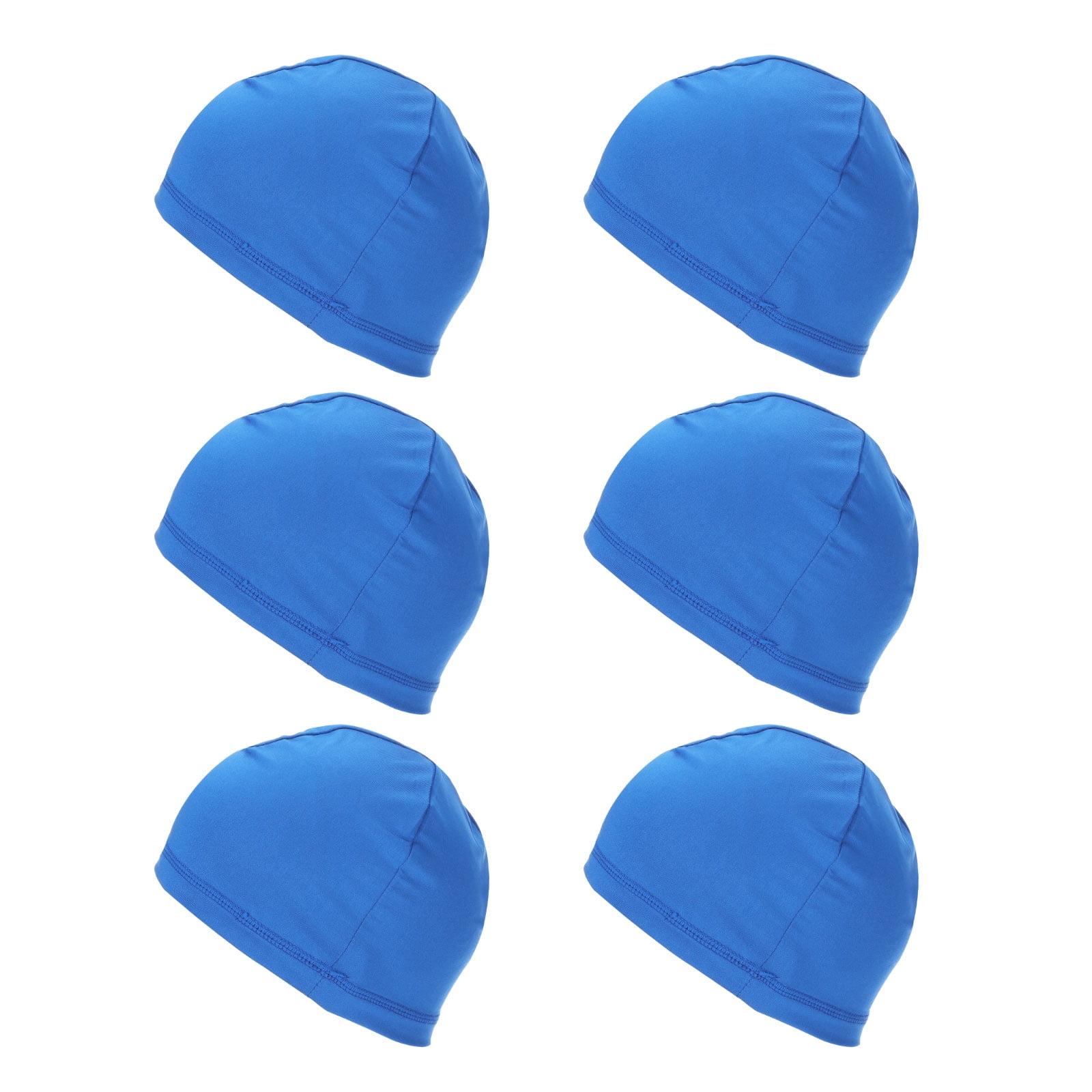 Uxcell Sweat Wicking Cap Skull Cap Football for Men, Deep Blue, 6 Pack ...