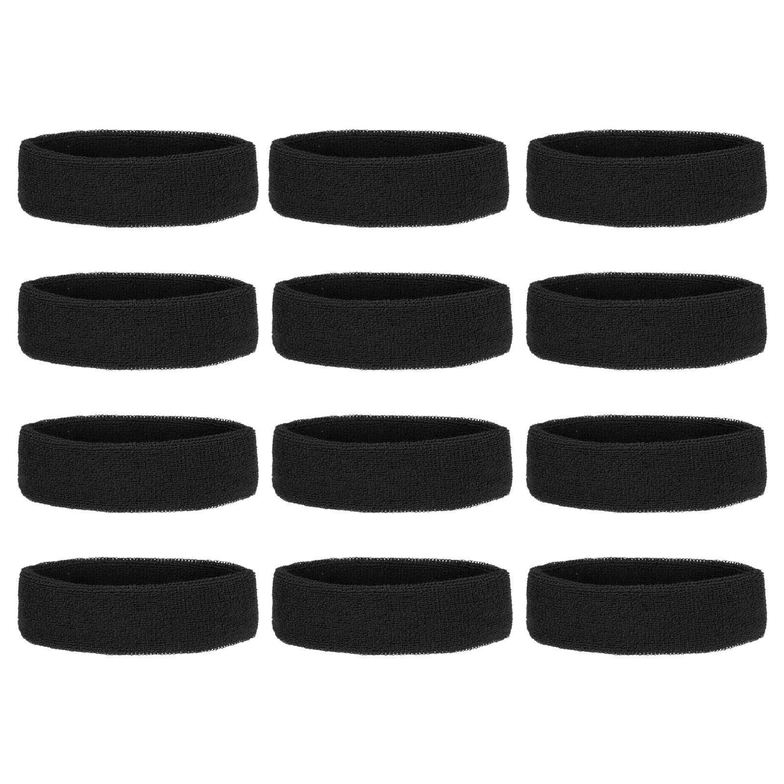 Uxcell Sweatband Headbands, Terry Cloth Sweat Band for Women Men Sports ...
