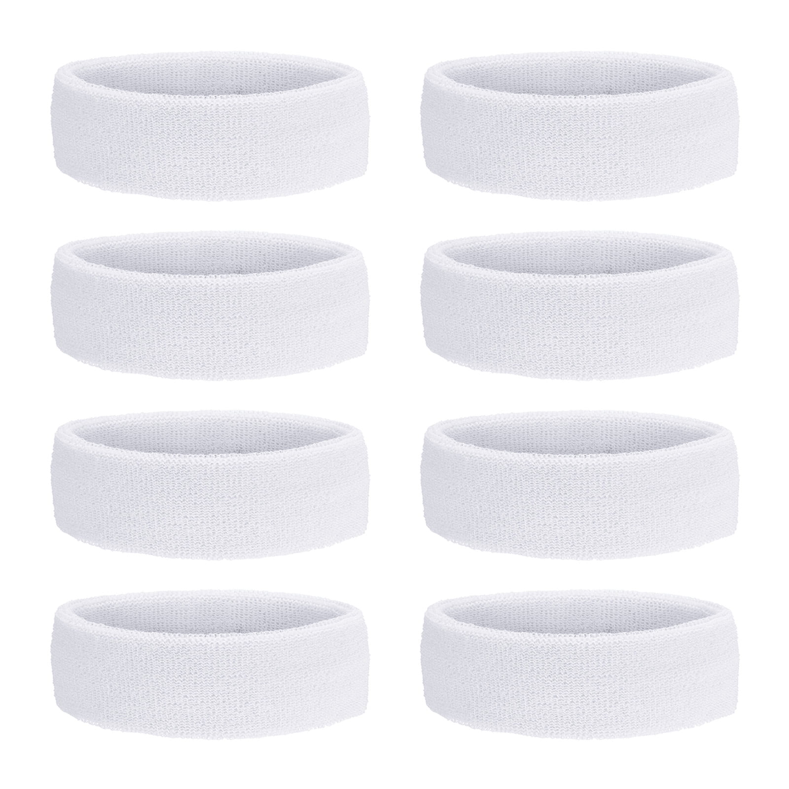Uxcell Sweatband Headbands, Terry Cloth Sweat Band for Women Men Sports ...