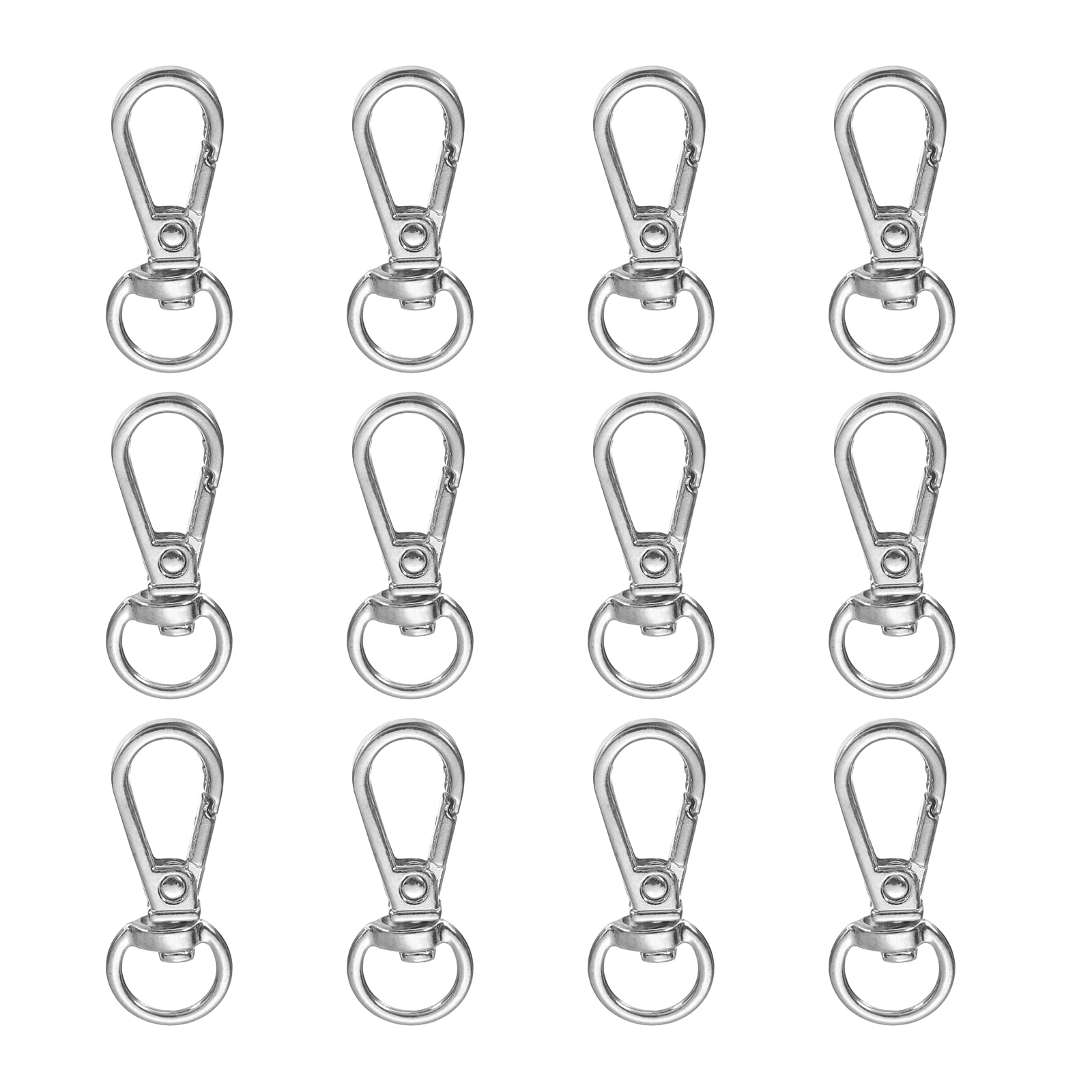 Uxcell Swivel Lobster Claw Clasps Keychain, Swivel Lanyards Trigger ...