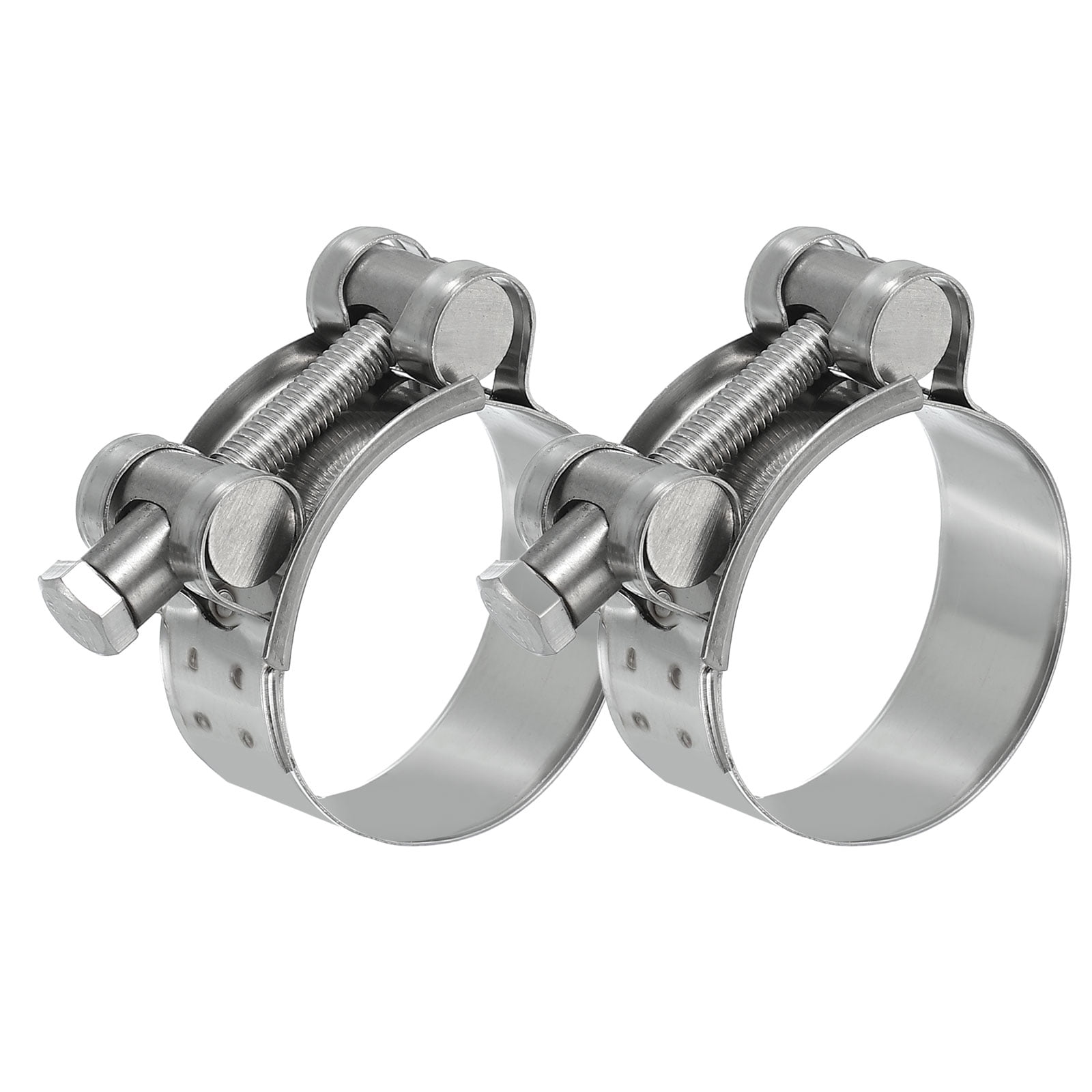 Uxcell T-Bolt Hose Clamp, Intercooler Pipe Tube Clamps, Stainless Steel ...