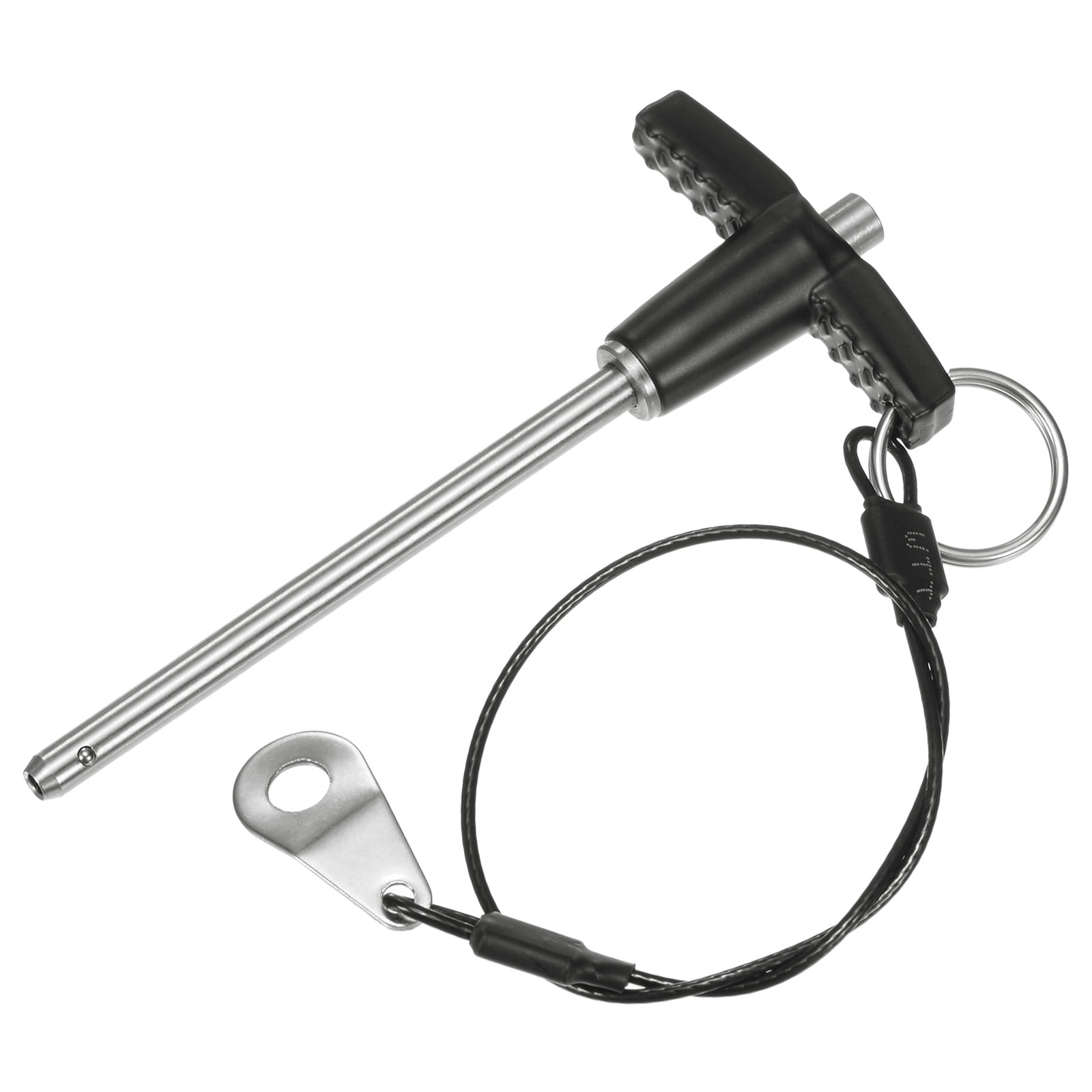 Uxcell T Handle Lock Pins, 5mm Dia. 70mm Usage Long Push-Button Ball ...