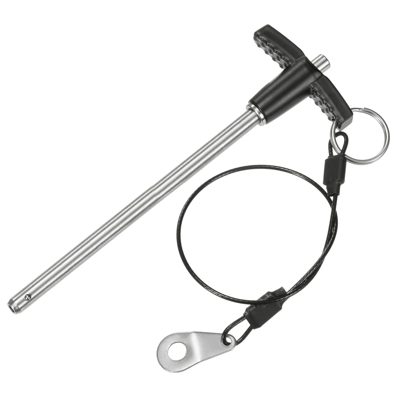 Uxcell T Handle Lock Pins, 6mm Dia. 100mm Usage Long Push-Button Ball ...