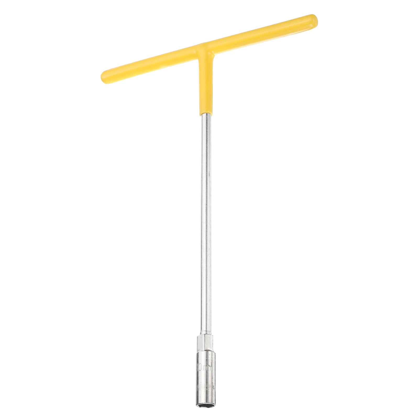 Uxcell T-Handle Metric Socket Wrench 10mm High Carbon Steel 6-Point Hex ...