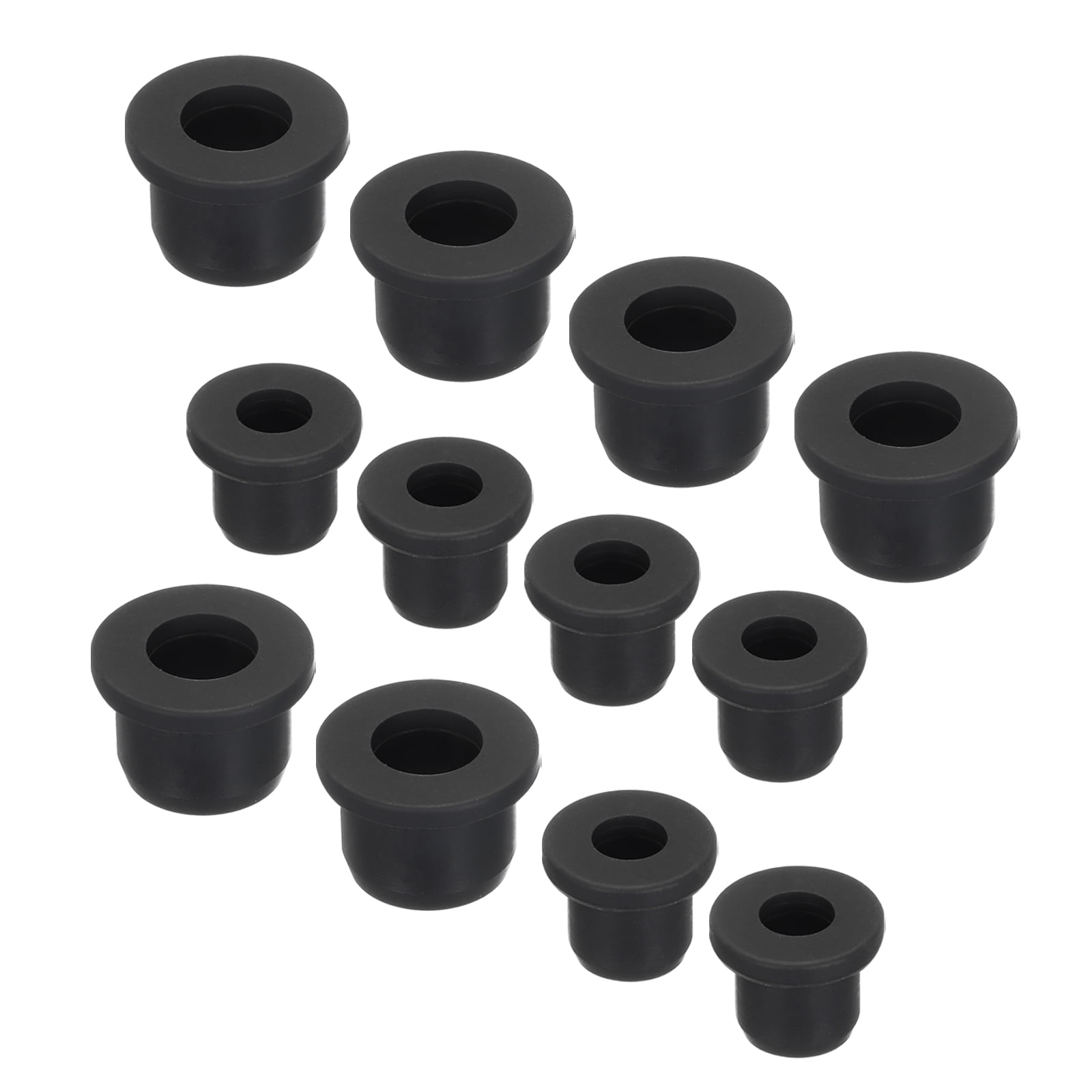 Uxcell T Shape Rubber Grommet Mount Dia 10mm/14mm,ID 6mm/9mm Seal ...