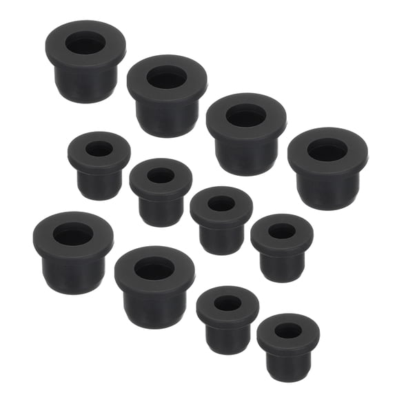 Uxcell T Shape Rubber Grommet Mount Dia 10mm/14mm,ID 6mm/9mm Seal ...