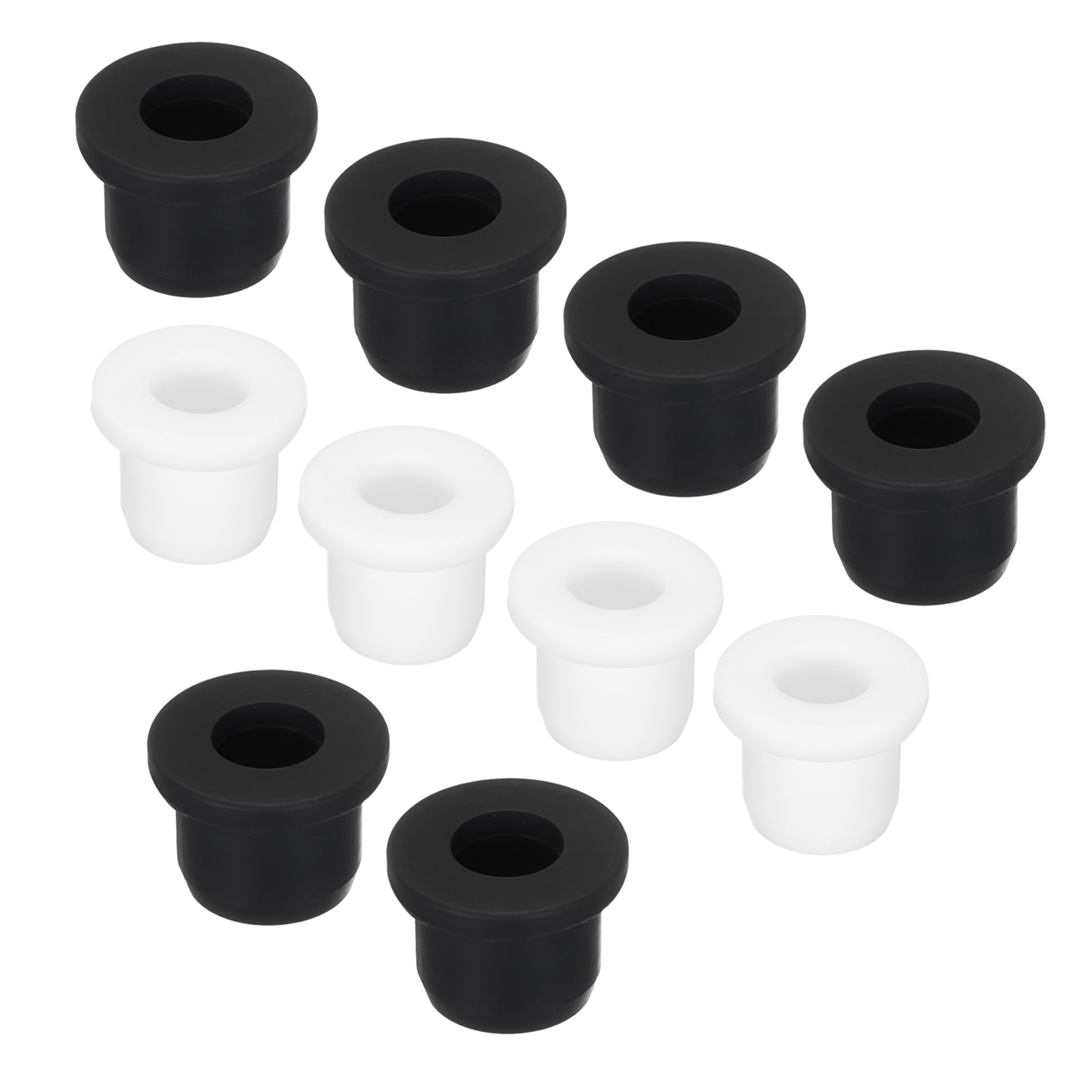 Uxcell T Shape Rubber Grommet Mount Dia 11mm/13mm,ID 7mm/8mm White Seal ...