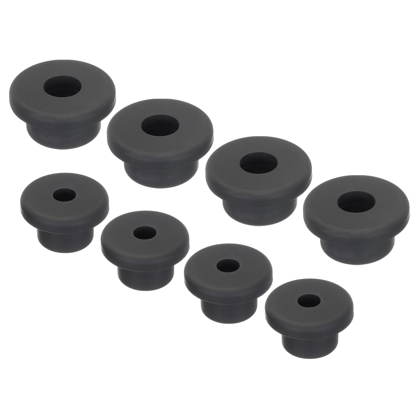 Uxcell T Shape Rubber Grommet Mount Dia 15mm/20mm,ID 6mm/10mm Seal ...
