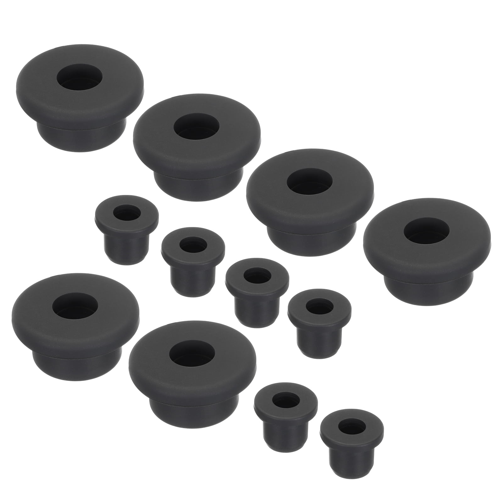 Uxcell T Shape Rubber Grommet Mount Dia 20mm/10mm,ID 10mm/6mm Seal ...