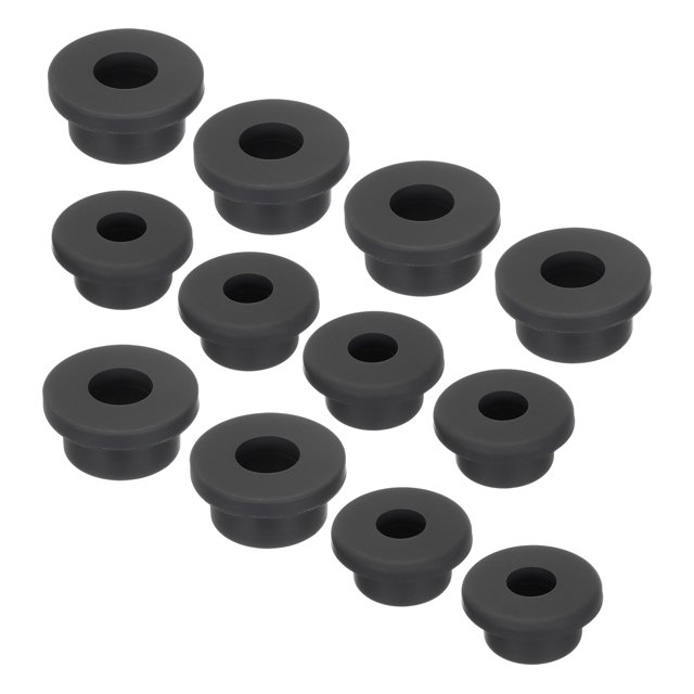 Uxcell T Shape Rubber Grommet Mount Dia 20mm/22mm,ID 10mm/12mm Seal ...