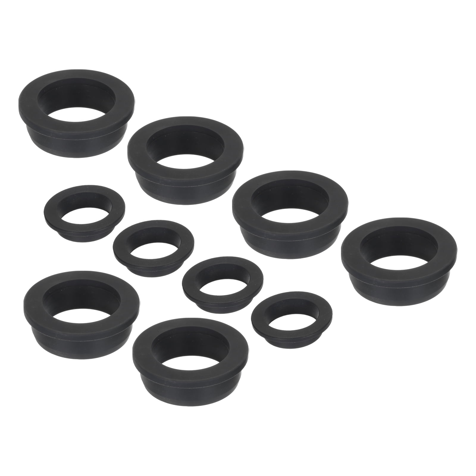 Uxcell T Shape Rubber Grommet Mount Dia 26mm/43.5mm,ID 23mm/33mm Seal ...
