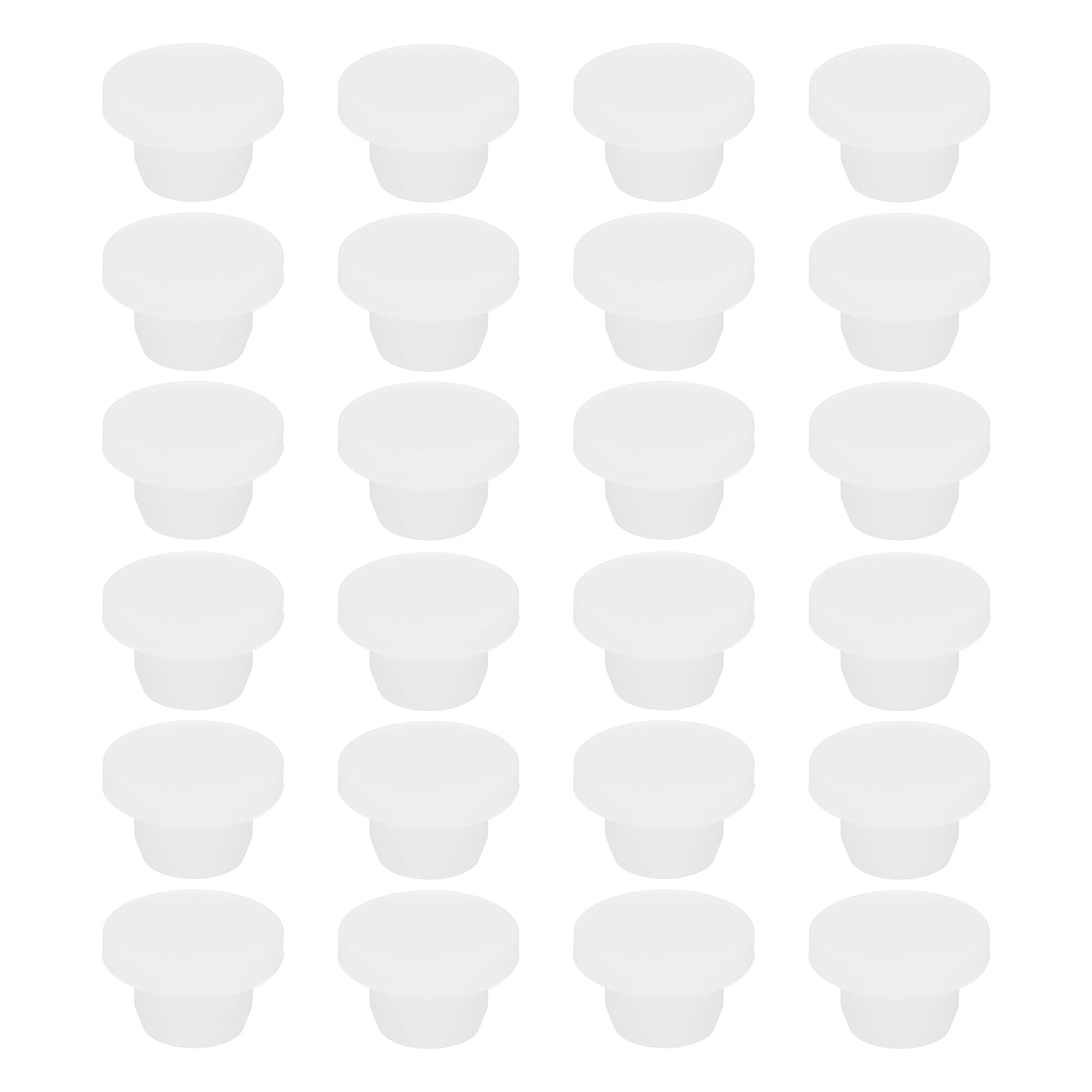 Uxcell T-Shaped Silicone Rubber Hollow Plug for 14.8 to 14.9mm Hole ...
