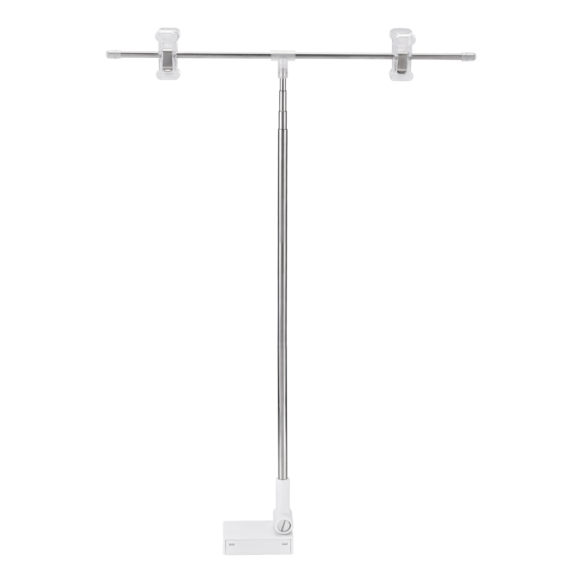 Uxcell T-Sign 4 Section Adjustable Advertising Stand Stainless Steel ...