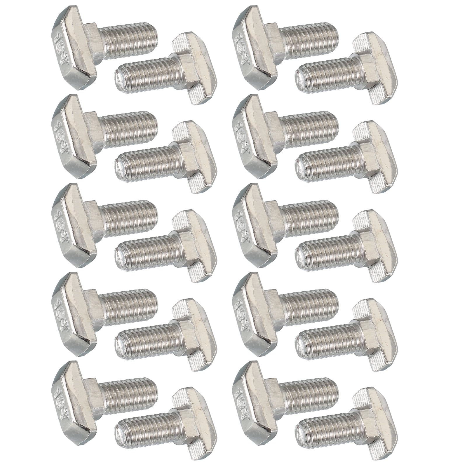 Uxcell T-Slot Bolts, Drop-in Bolt Hammer Head T-Bolt Standard Sliding ...