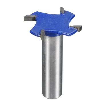 Yonico 3/8" Hex Bolt T Slot Router Bit - 1/4" Shank - 14191q - Walmart.com