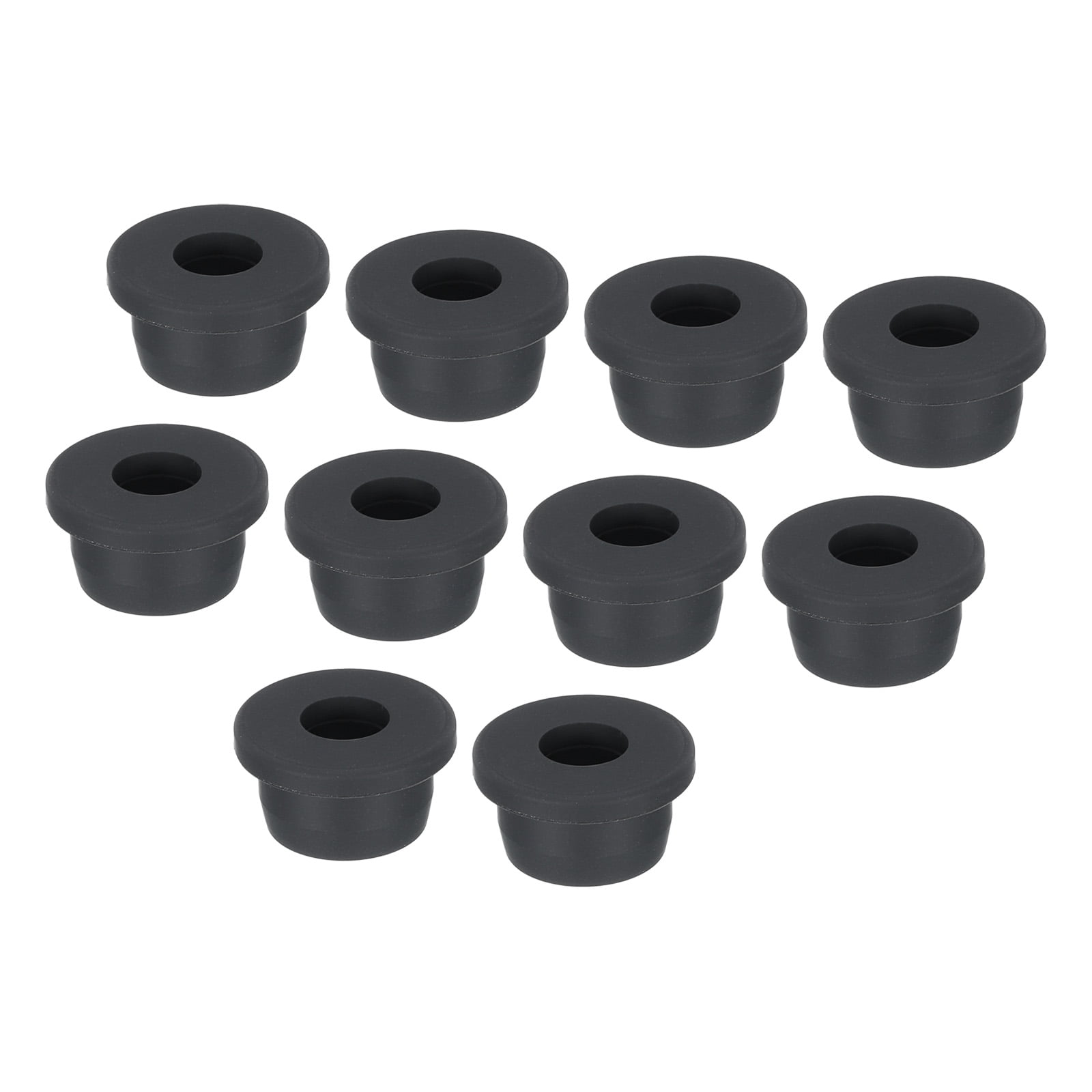 Uxcell T Type Rubber Grommet Mount Dia 19.5mm ID 10mm Seal Protection ...
