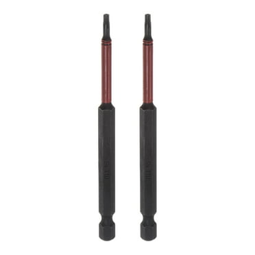 Uxcell TS10 Magnetic Security Star 5 Point Torx Screwdriver Bit 1/4 ...