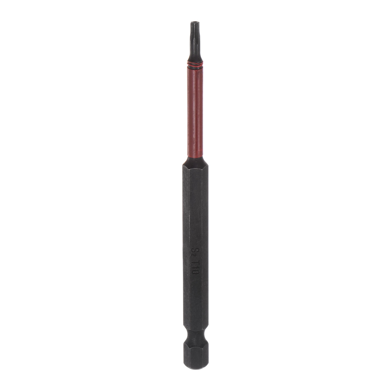 Uxcell T10 Magnetic Security Impact Torx Screwdriver Bit 1/4" Hex Shank ...