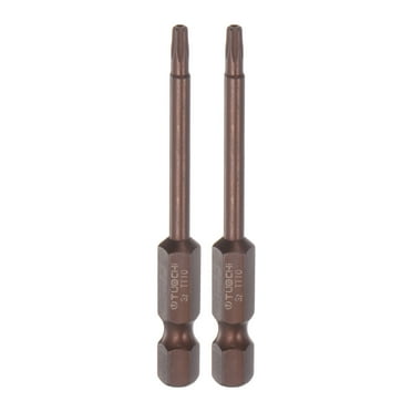 Uxcell TS25 Magnetic Security Star 5 Point Torx Screwdriver Bit 1/4 ...