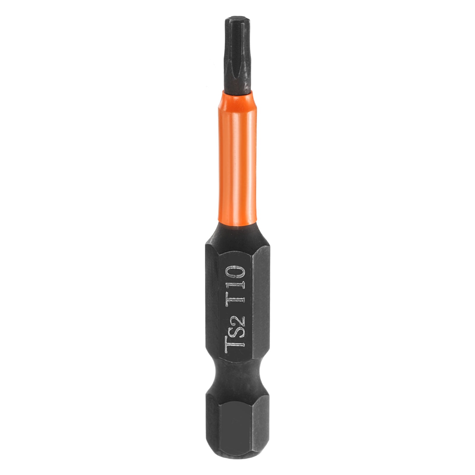 Uxcell T10 Torx Head Screwdriver Bit 2" Long 1/4" Hex Shank Magnetic ...