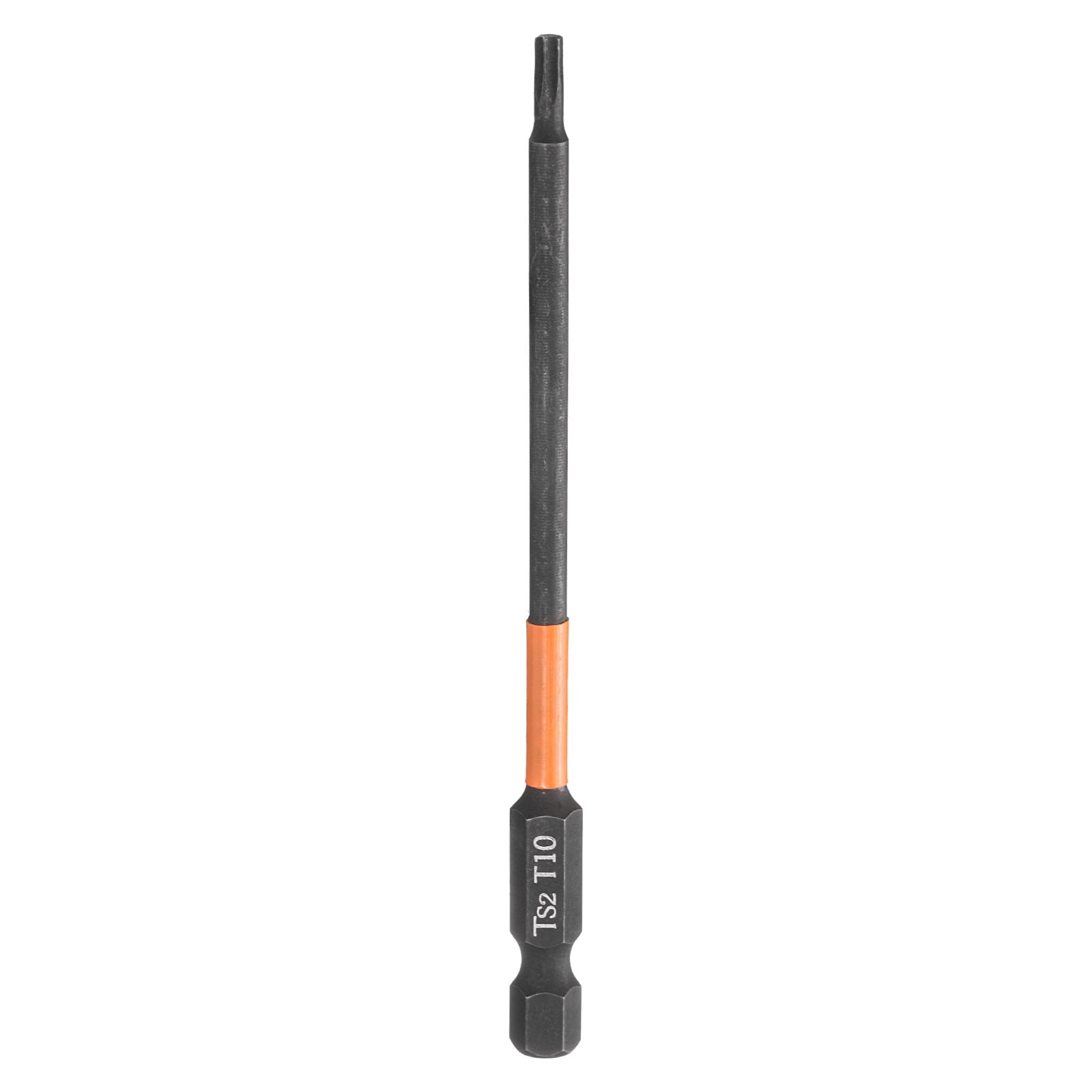 Uxcell T10 Torx Head Screwdriver Bit 4" Long 1/4" Hex Shank Magnetic ...