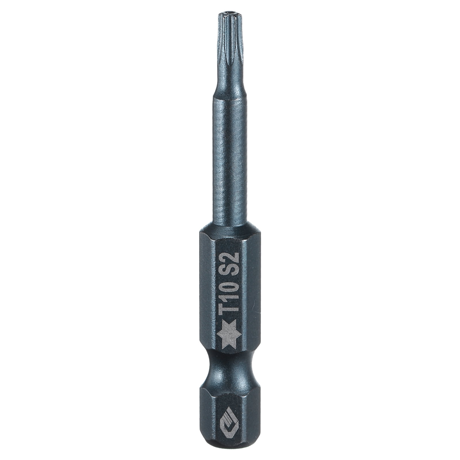 Uxcell T10 Torx Screwdriver Bit 1/4" Hex Shank 2" Long S2 Steel ...