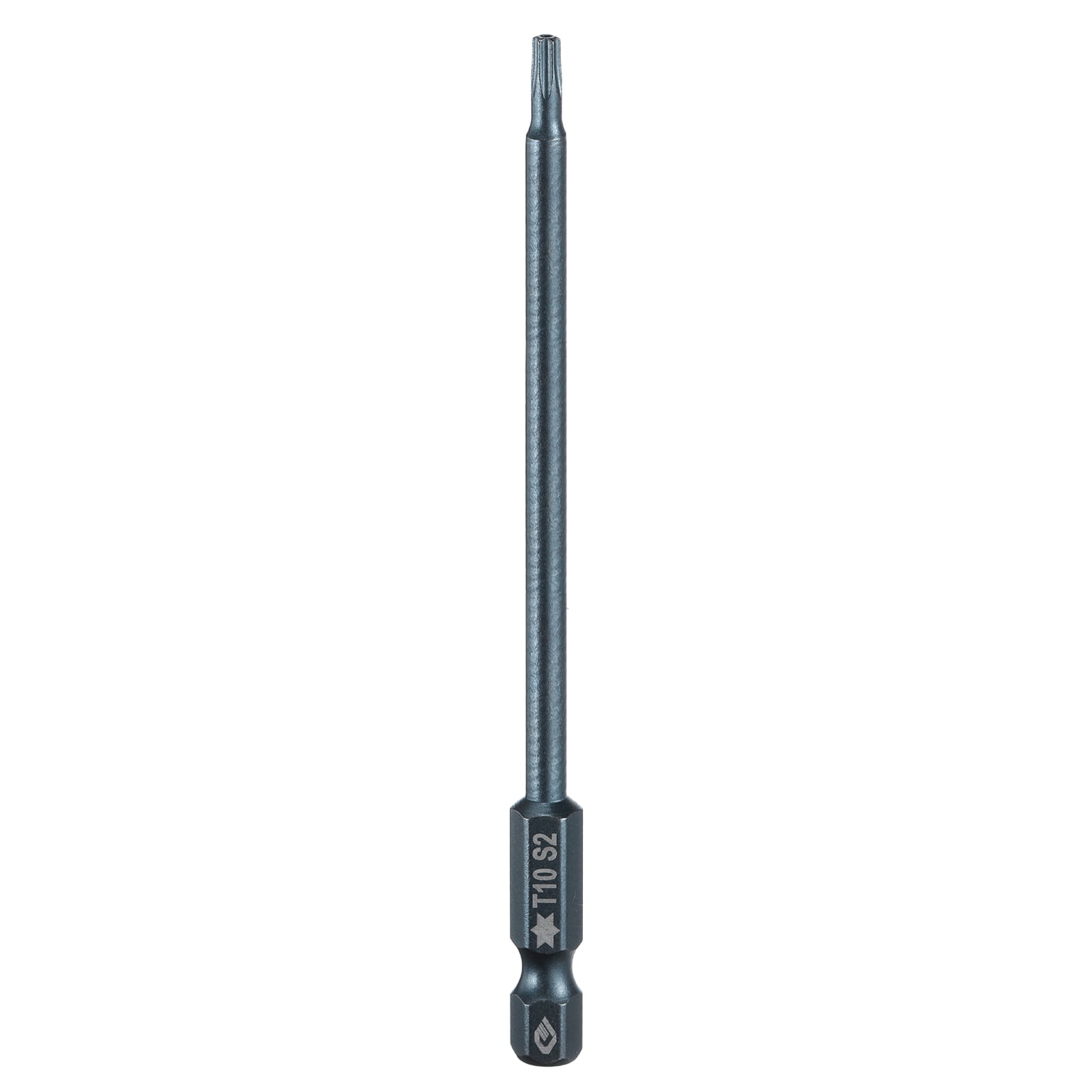 Uxcell T10 Torx Screwdriver Bit 1/4" Hex Shank 4" Long S2 Steel ...