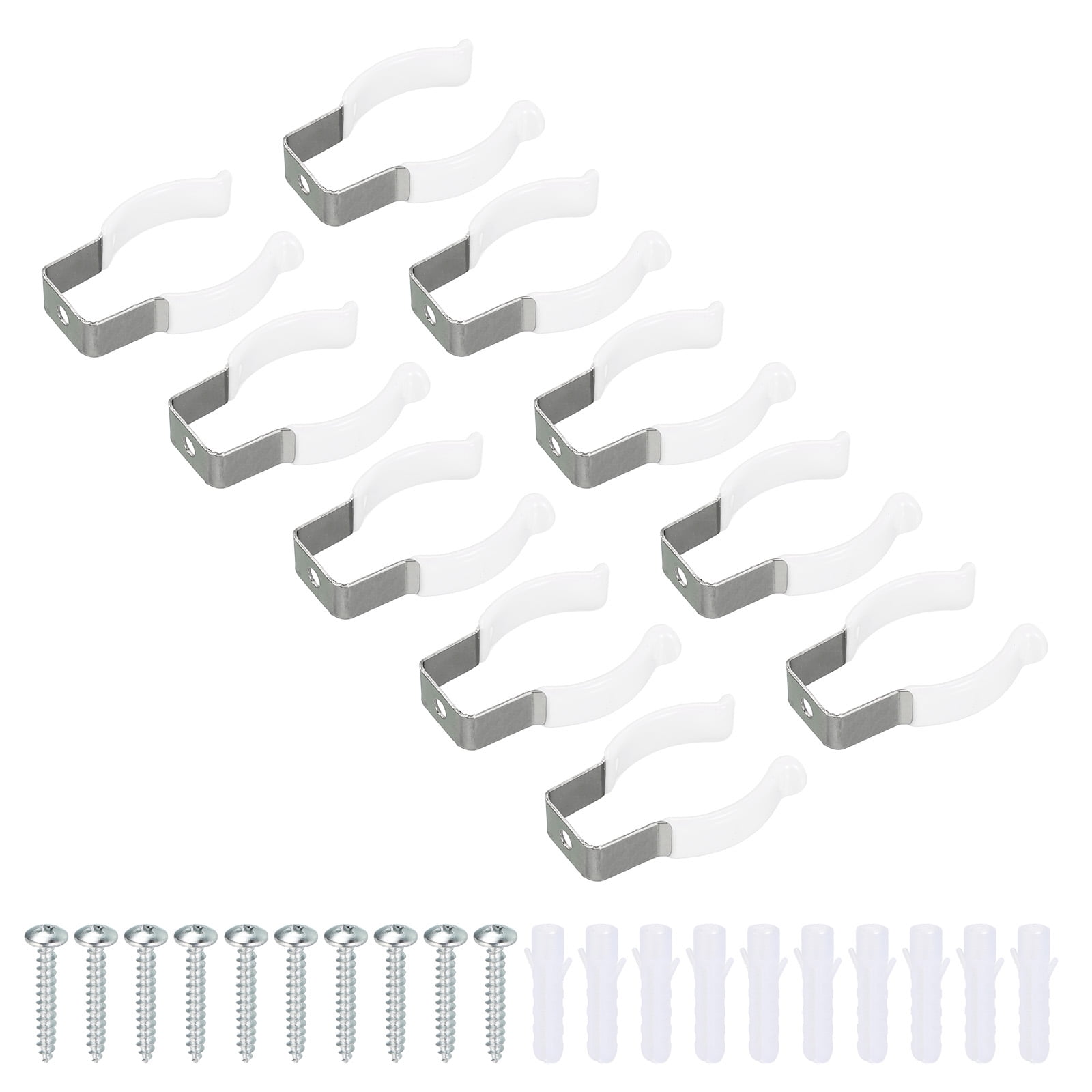 Uxcell T10 U Clips Holder Bracket for LED Light Bulb Mounting Bracket ...