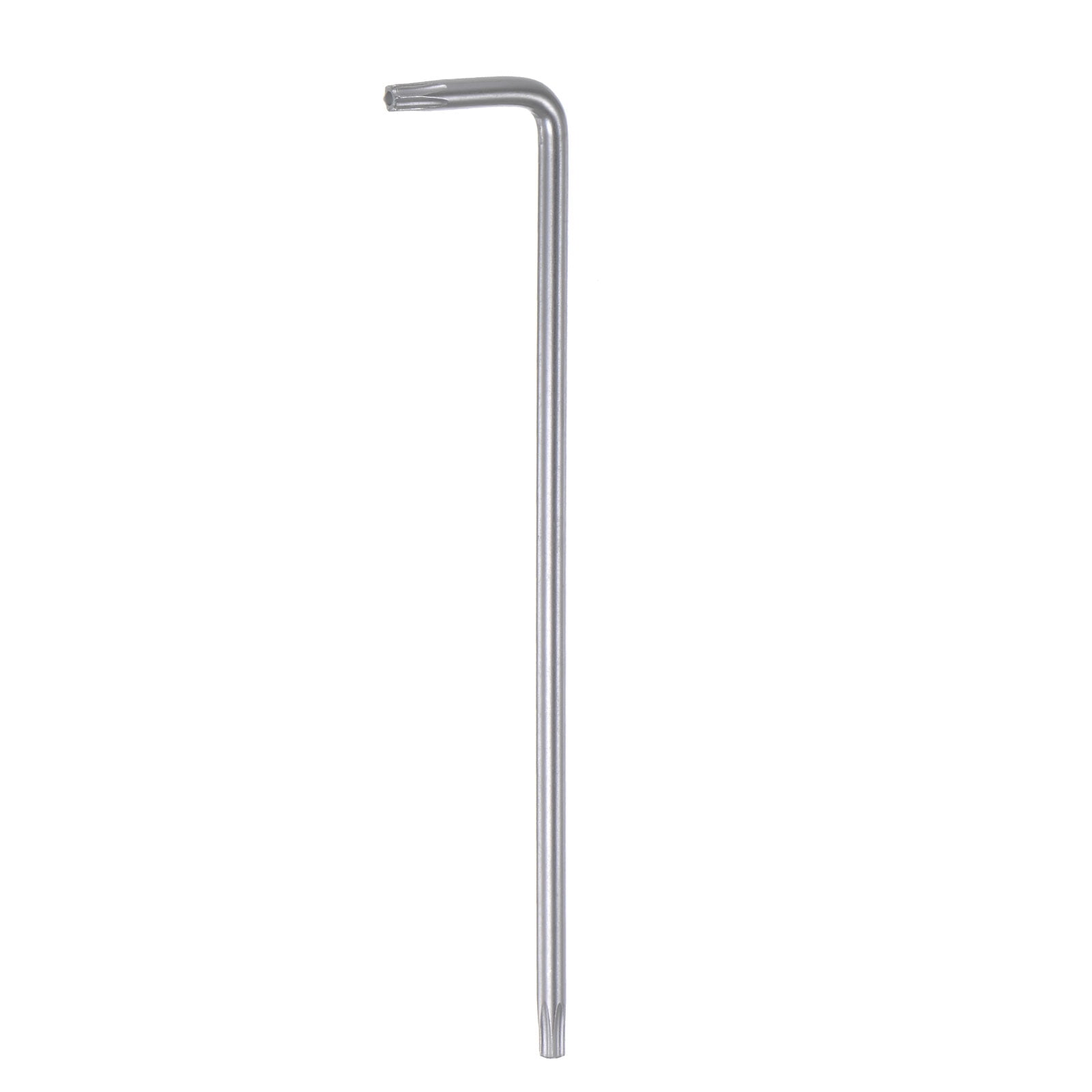 Uxcell T15 Tamper Proof Torx Wrench L Shape 3.98" Long Arm High Carbon ...