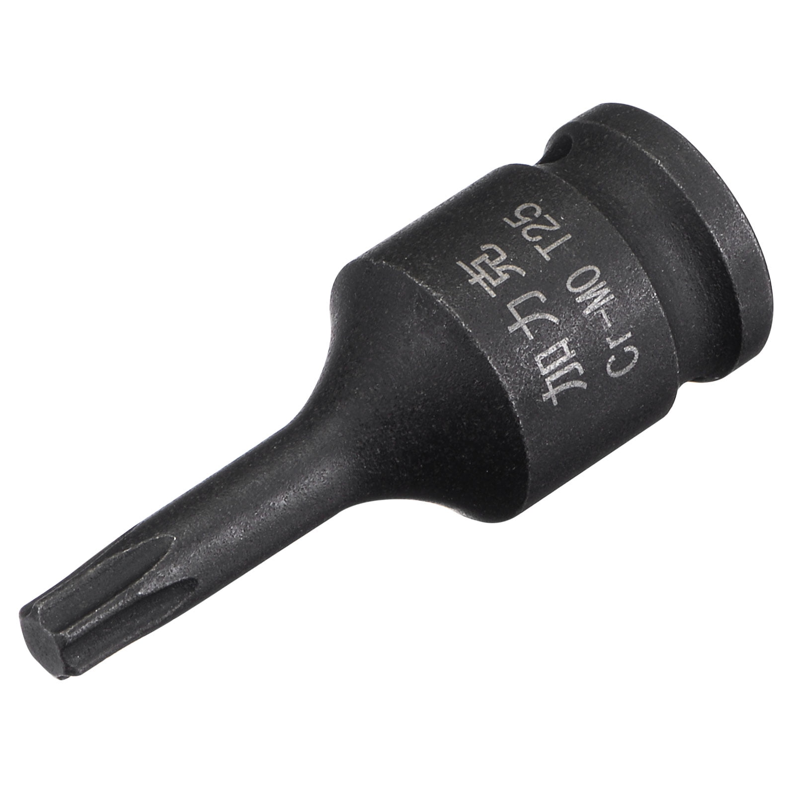 Uxcell T25 Impact Torx Bit Socket, 1/4" Square Drive 35mm Length CR-MO Metric Sizes - Walmart.com