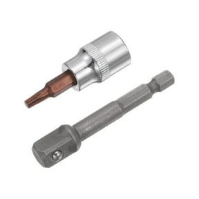 Uxcell 1/4" Hex Shank Flexible Extension Bit Shaft 300mm Soft ...