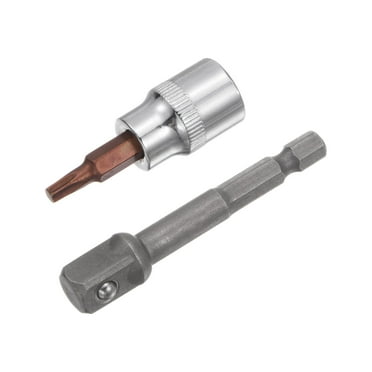 Uxcell 1/4" Hex Shank Flexible Extension Bit Shaft 300mm Soft Screwdriver Bits - Walmart.com