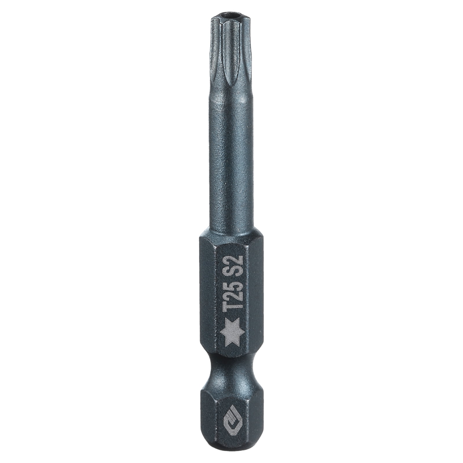 Uxcell T25 Torx Screwdriver Bit 1/4" Hex Shank 2" Long S2 Steel ...