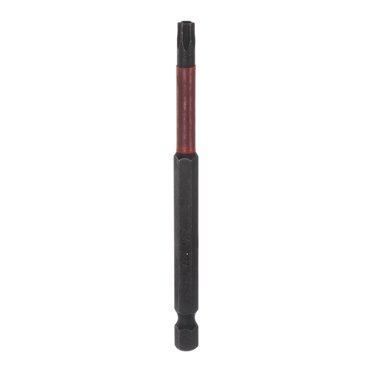 Uxcell T40 Magnetic Security Torx Screwdriver Bit 1/4" Hex Shank 4 ...
