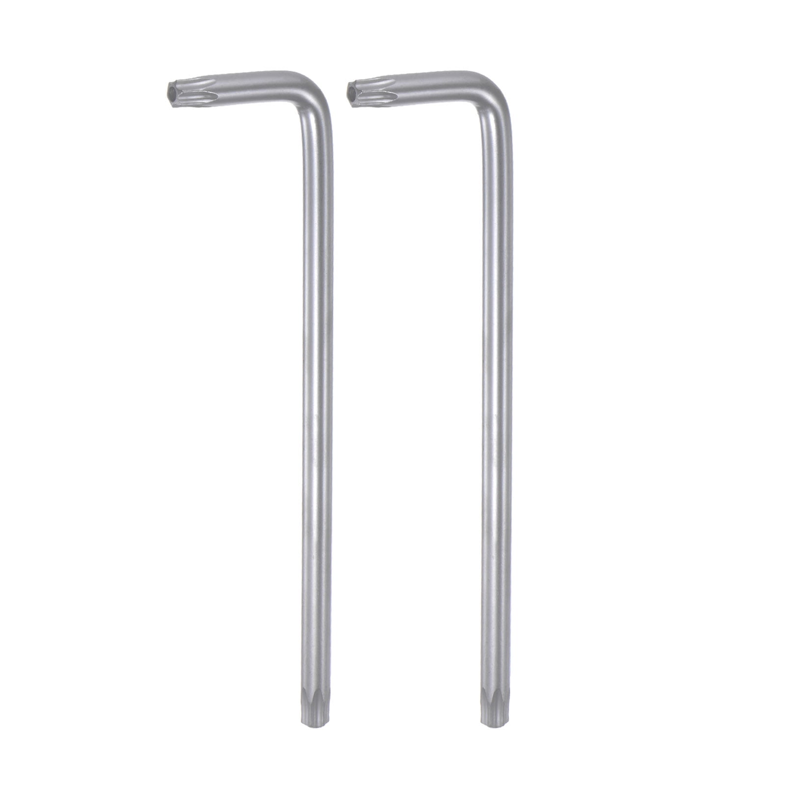 Uxcell T40 Tamper Proof Torx Wrench L Shape 5.75" Long Arm High Carbon ...