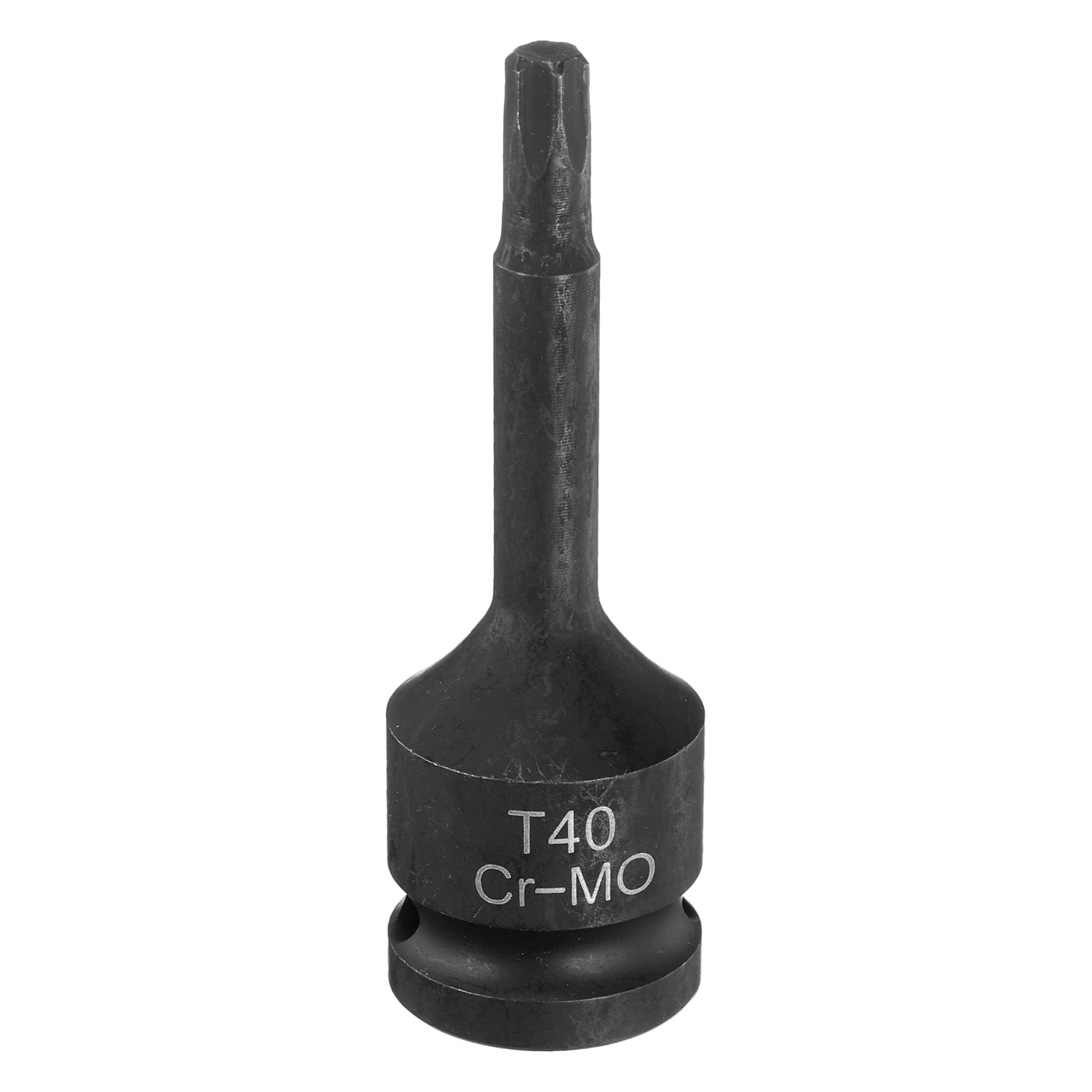 Uxcell T40 Torx Bit Socket 1/2" Drive 6 Point Torx Star Screwdriver Socket Adapter CR-MO Steel ...