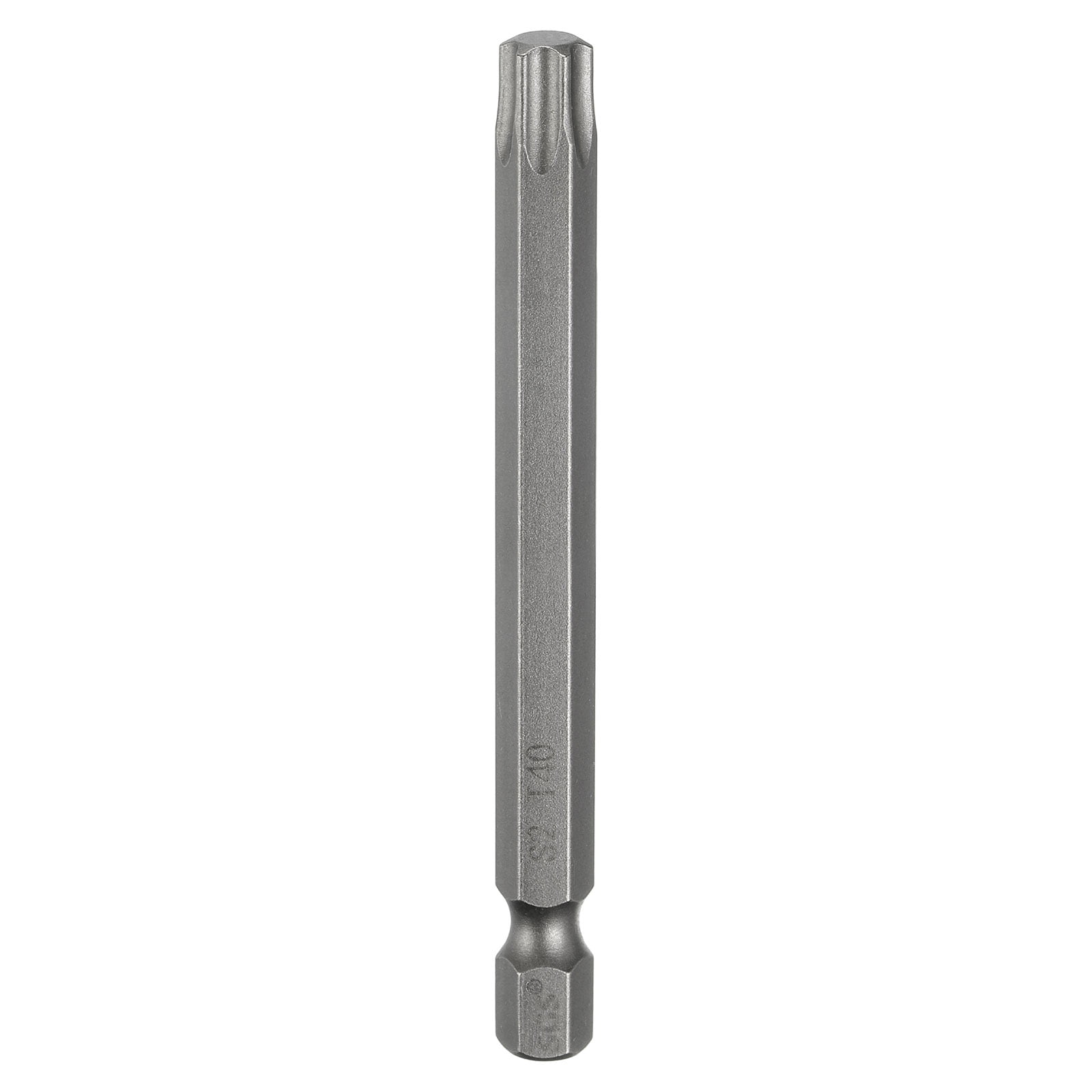 Uxcell T40 Torx Head Screwdriver Bit 1/4" Hex Shank 3" (75mm) Long ...