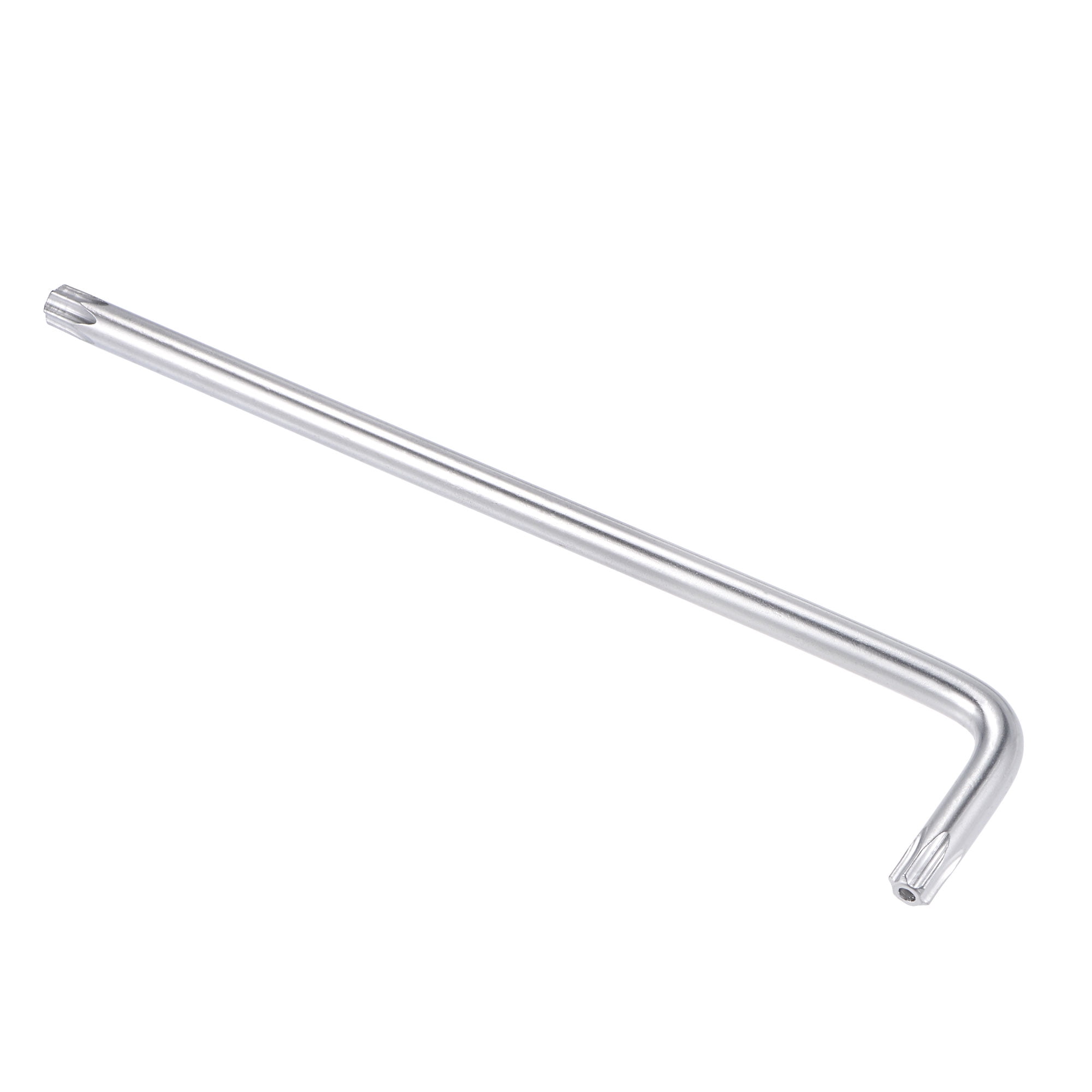 Uxcell T45 Anti Tamper Proof Torx Star Key Bit Wrench, L-Shape 7.8 inch ...
