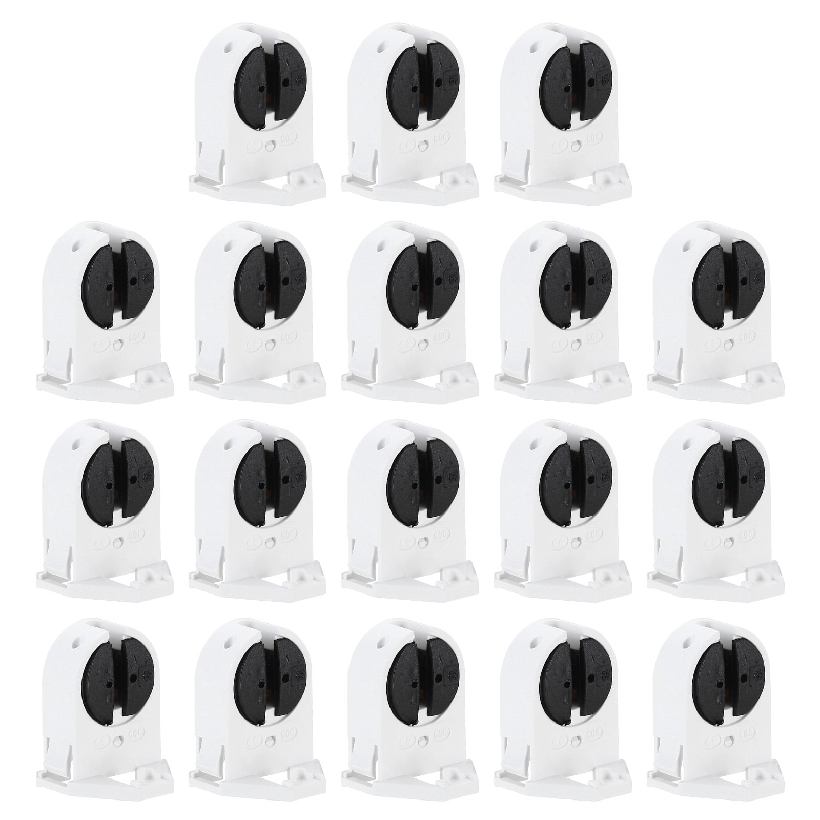 Uxcell T5 Fluorescent Light Holder, 18 Pack G5 Lamp Base LED ...