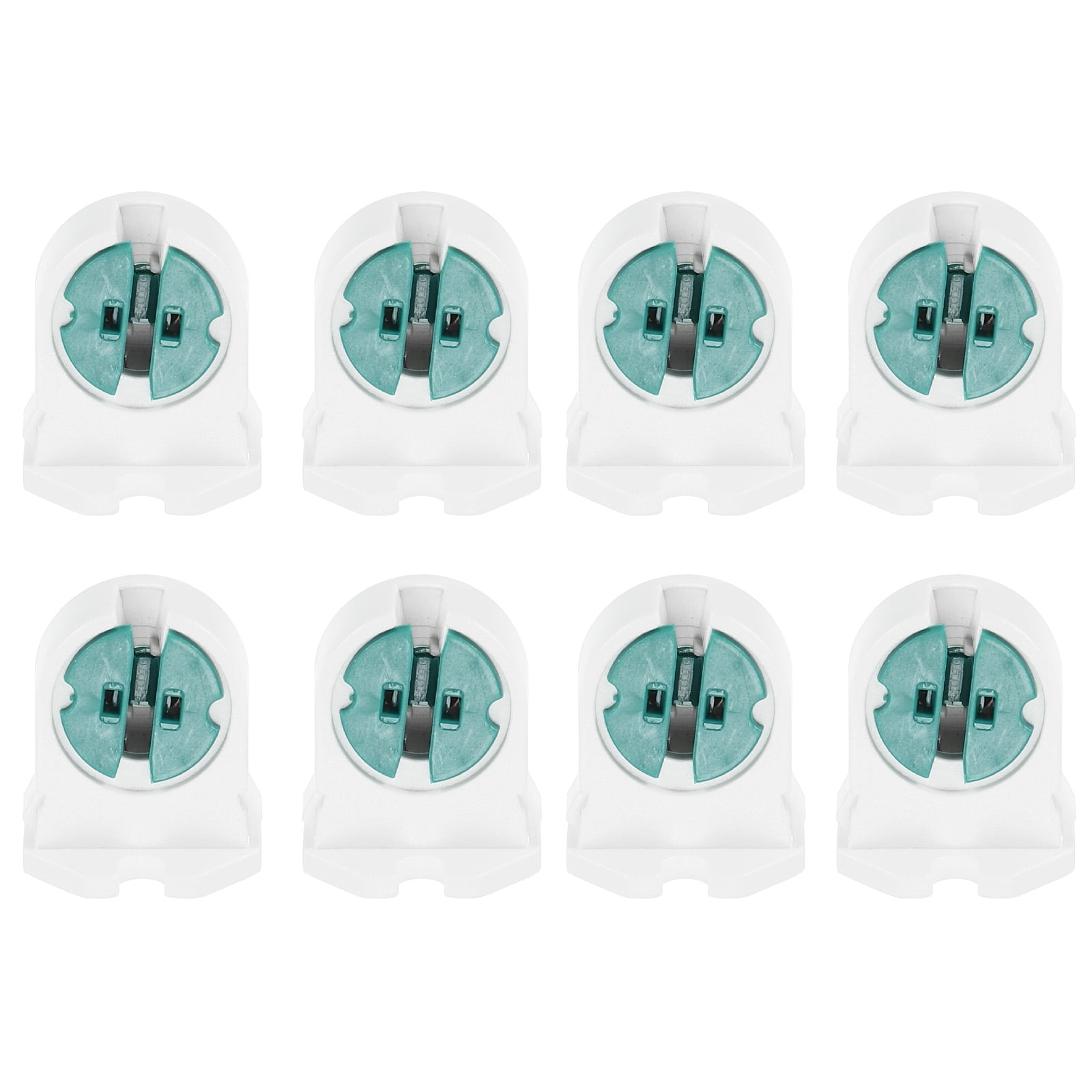 Uxcell T5 Lamp Holder, 8Pcs Non-shunted Tombstone Light Socket G13 Base ...