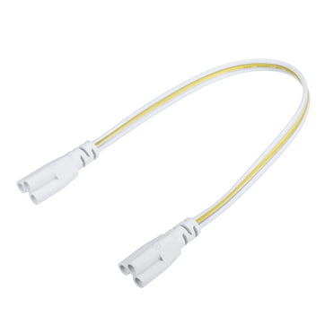 Uxcell T5 T8 LED Tube Connector Cable 30CM Male to Female Double End 4 ...